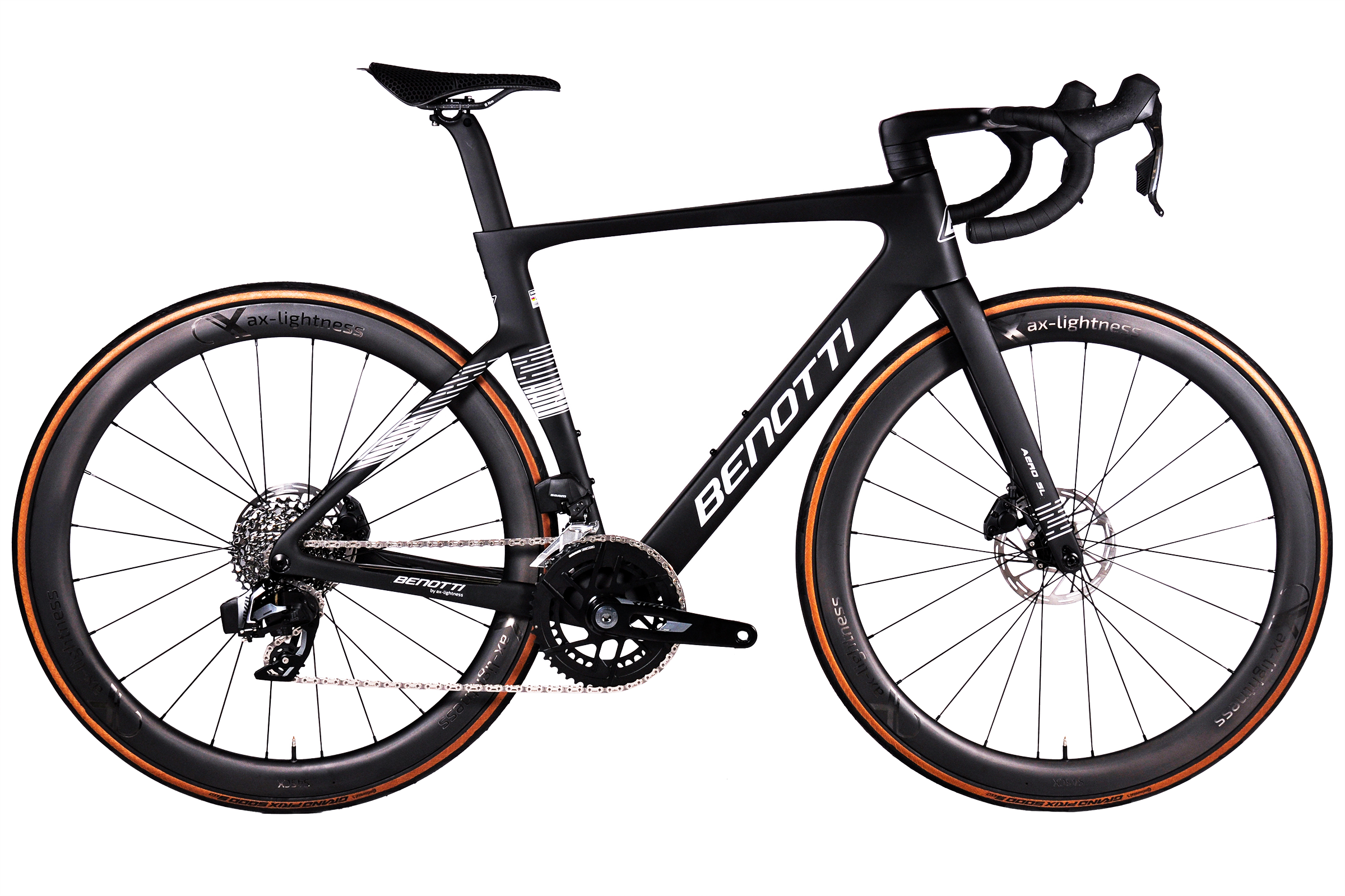 BENOTTI AERO SL, SRAM Rival AXS E1