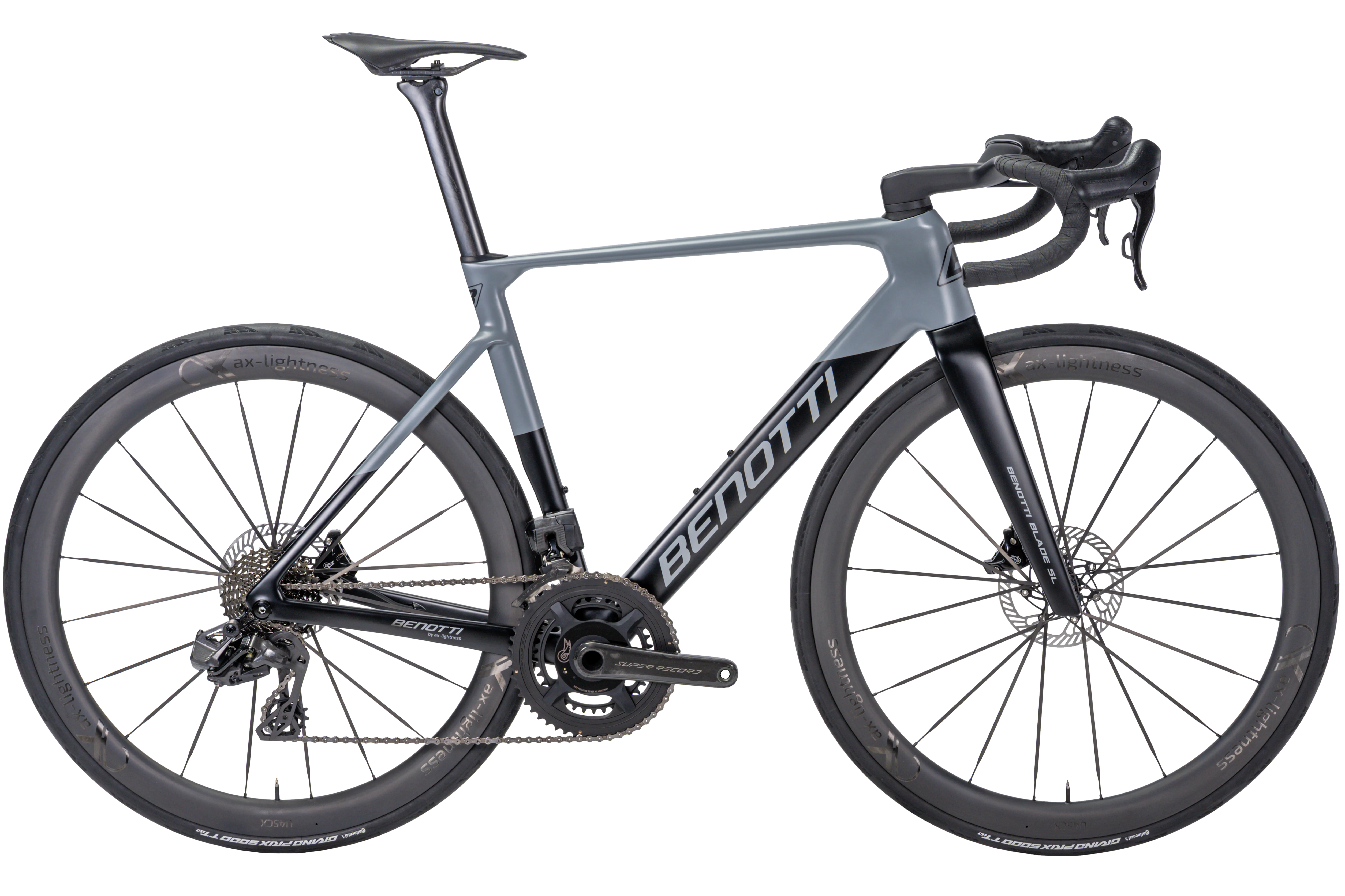 BLADE SL, Campagnolo Super Record 2x13 - Lava Ash incl. Powermeter und ...
