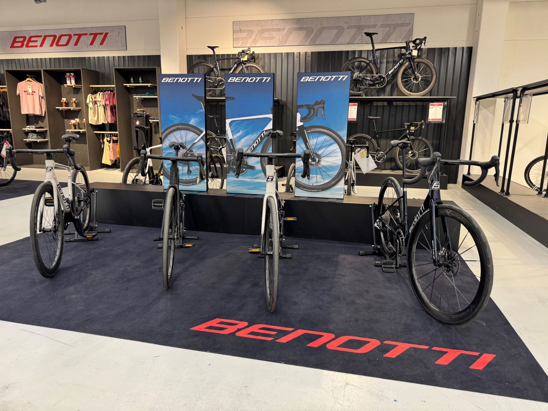 BENOTTI bei Bike2Future Weiterstadt – Rennräder, Gravelbikes & Komponenten