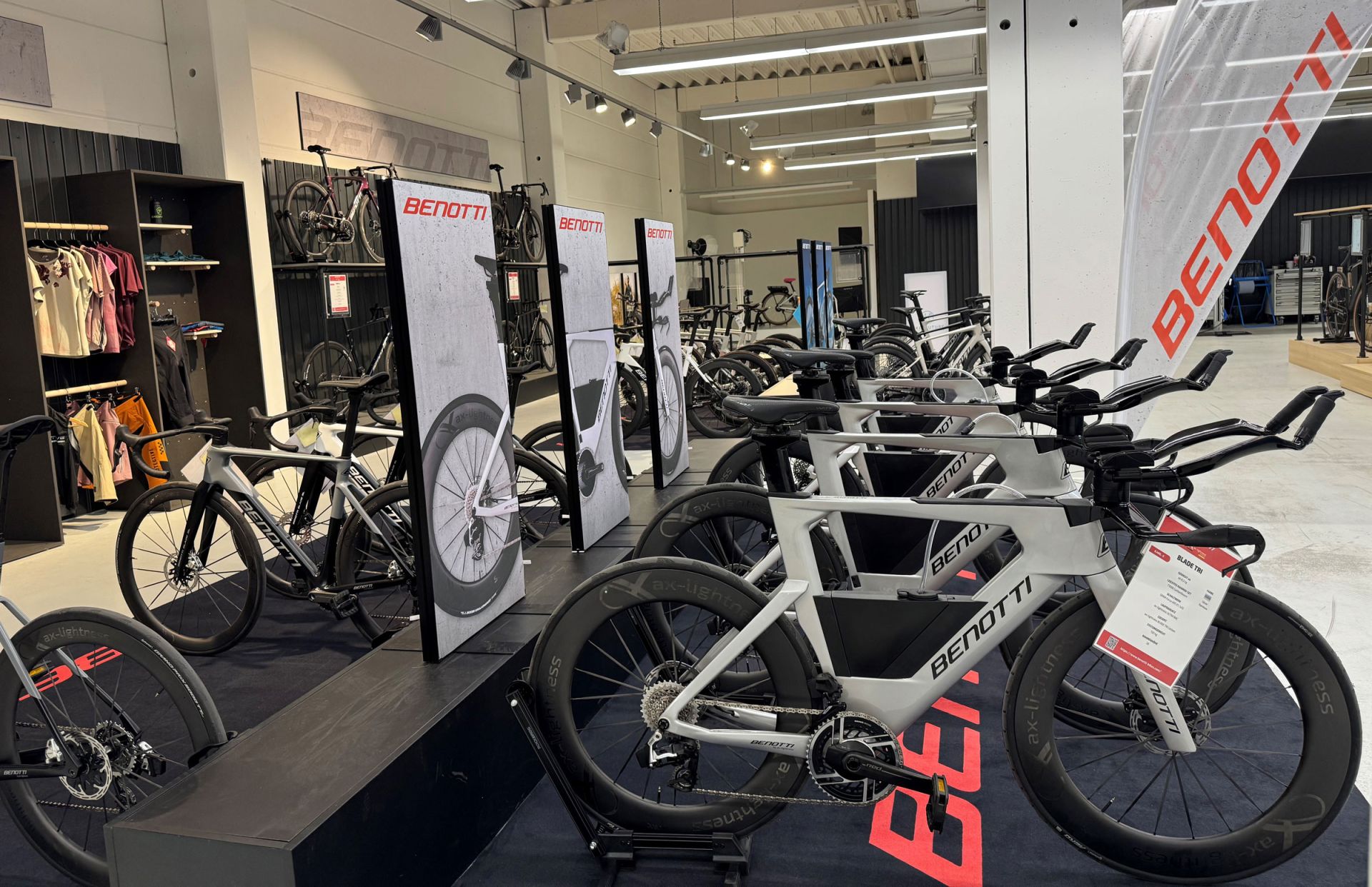BENOTTI bei Bike2Future Weiterstadt – Rennräder, Gravelbikes & Komponenten